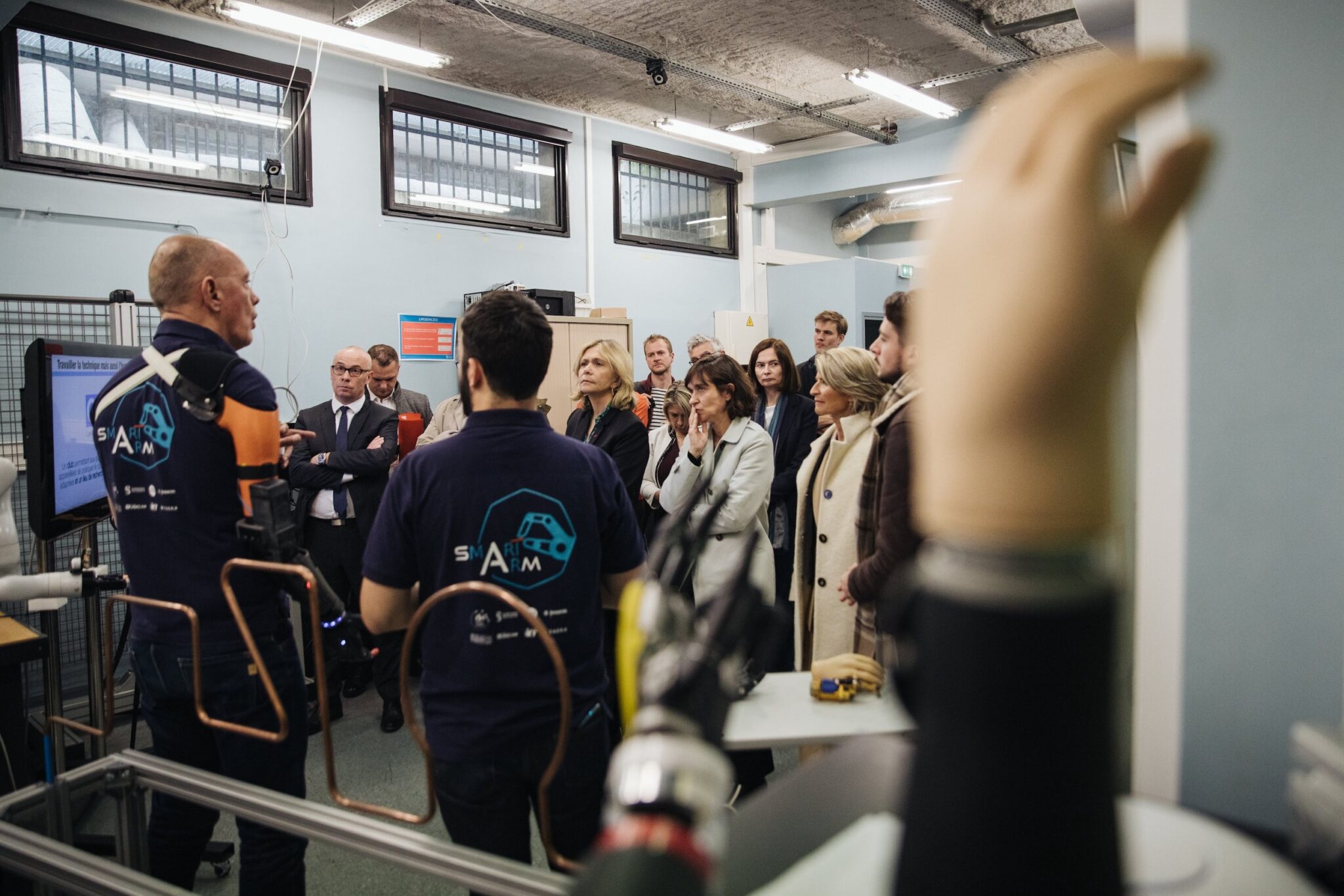 VISIT BY VALÉRIE PÉCRESSE, PRESIDENT OF THE ÎLE-DE-FRANCE REGION, AND ...